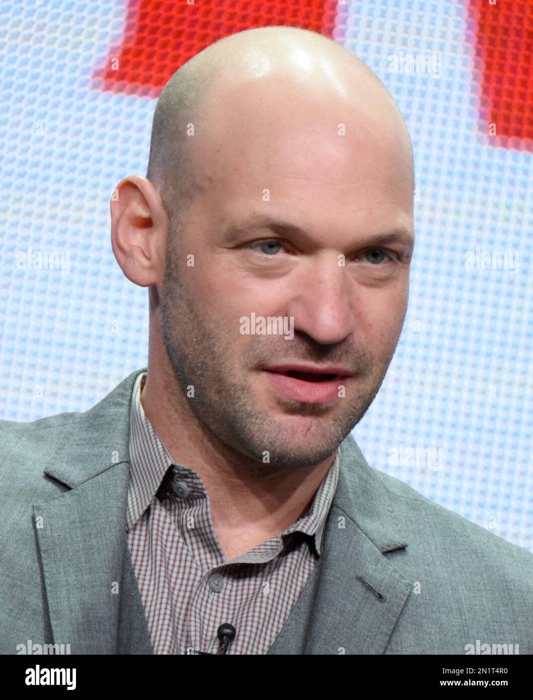 Corey Stoll participates in "The Strain" panel at the FX Summer TCA ...