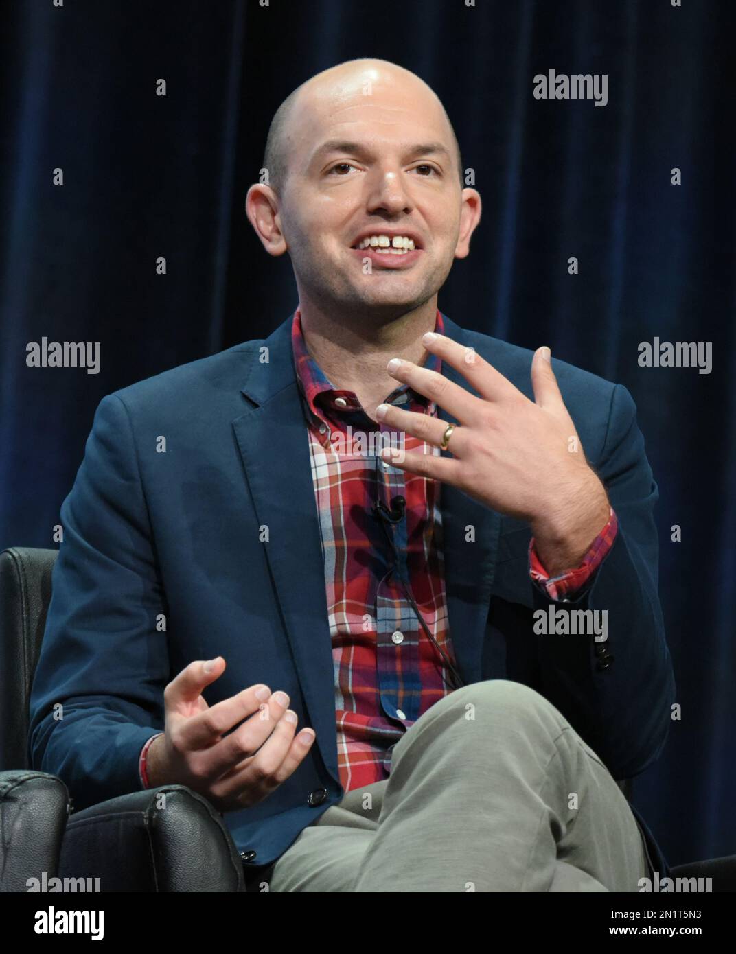 Paul Scheer participates in "The League" panel at the FX Summer TCA ...
