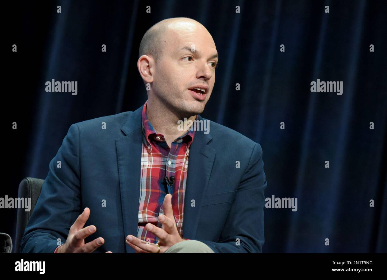 Paul Scheer participates in "The League" panel at the FX Summer TCA ...