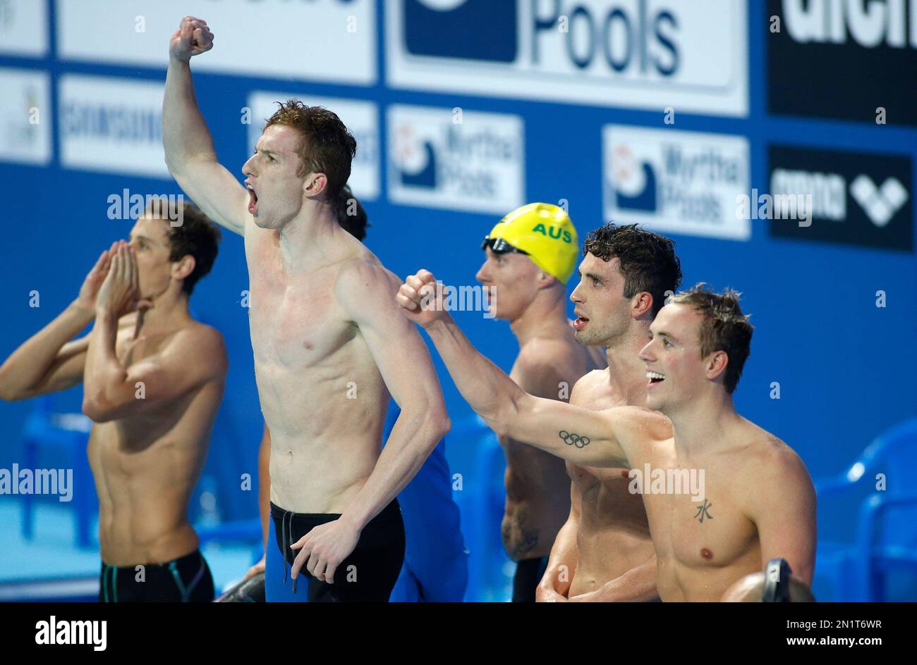 Britain's Daniel John Wallace, Calum George Jarvis and Robert Peter ...