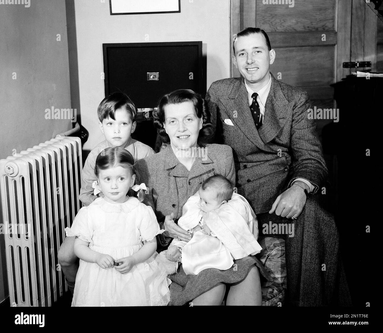 Lt. Anthony W.D. Brooke, the Rajah Muda of Sarawak, is pictured with ...