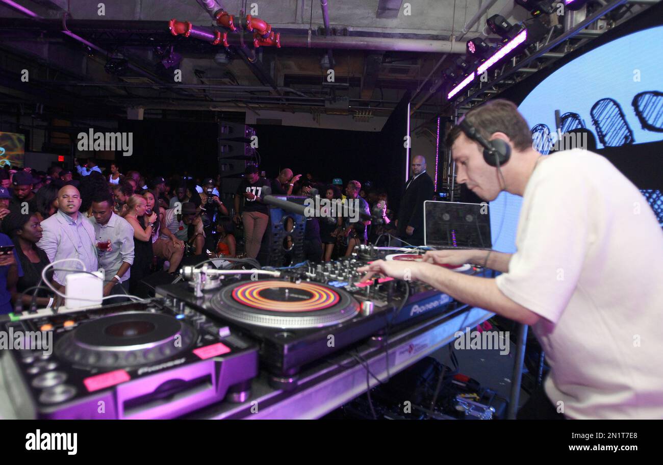 IMAGE DISTRIBUTED FOR HENNESSY - DJ Hudson Mohawke is seen at the ...