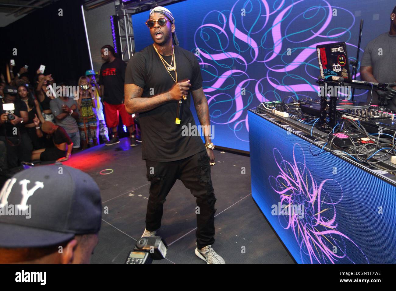 Rapper 2 Chainz is seen at the Hennessy V.S. launches limited edition ...