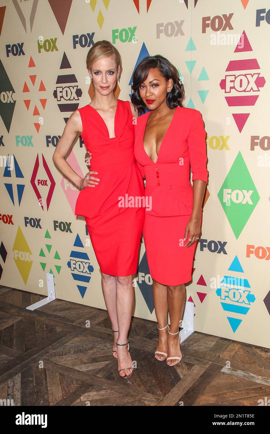 Laura Regan, left, and Meagan Good attend the 2015 Summer TCA - Fox All ...