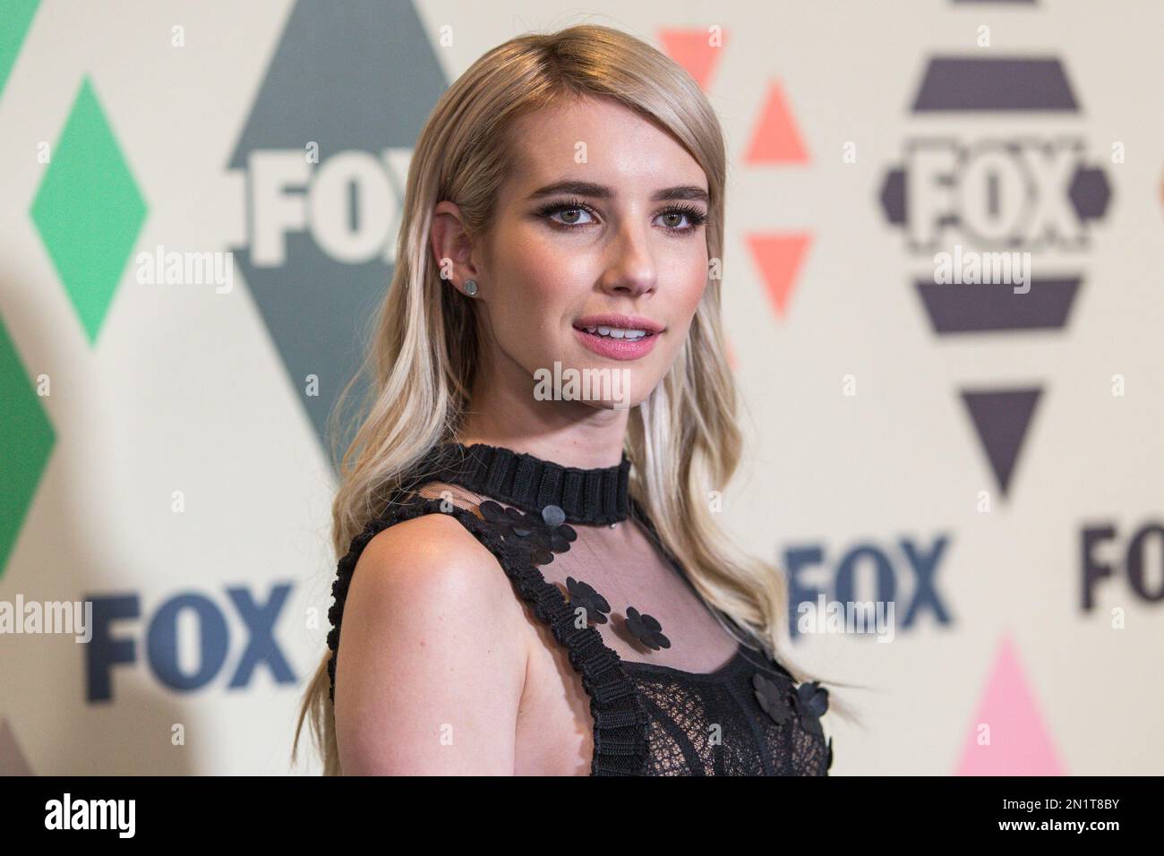 Emma Roberts attends the 2015 Summer TCA - Fox All-Star Party at Soho ...