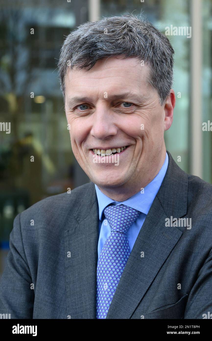 CEO of the Danone group Antoine de Saint-Affrique attends the ...