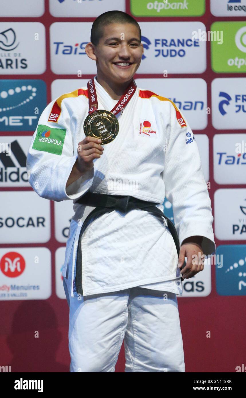 Ai Tsunoda Roustant of Spain Gold medal, Women's -70Kg during the Judo ...