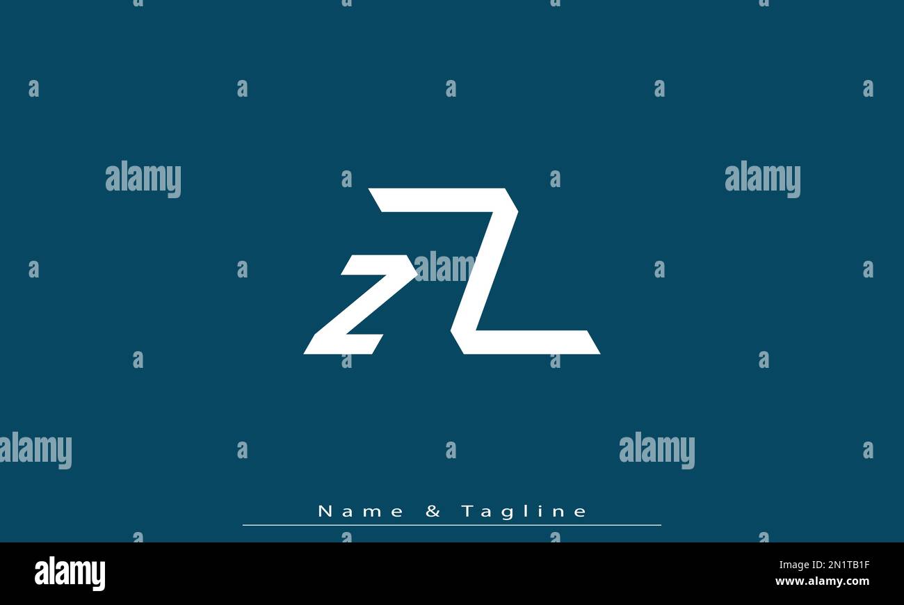 Alphabet letters Initials Monogram logo ZZ Stock Vector Image & Art - Alamy