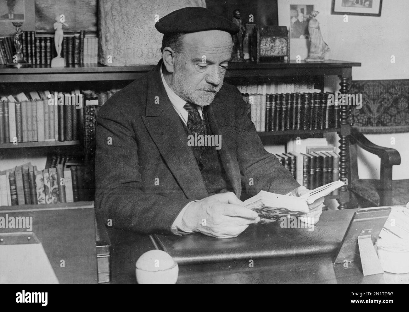 Novelist Pio Baroja, who is often called the Spanish George Bernard ...