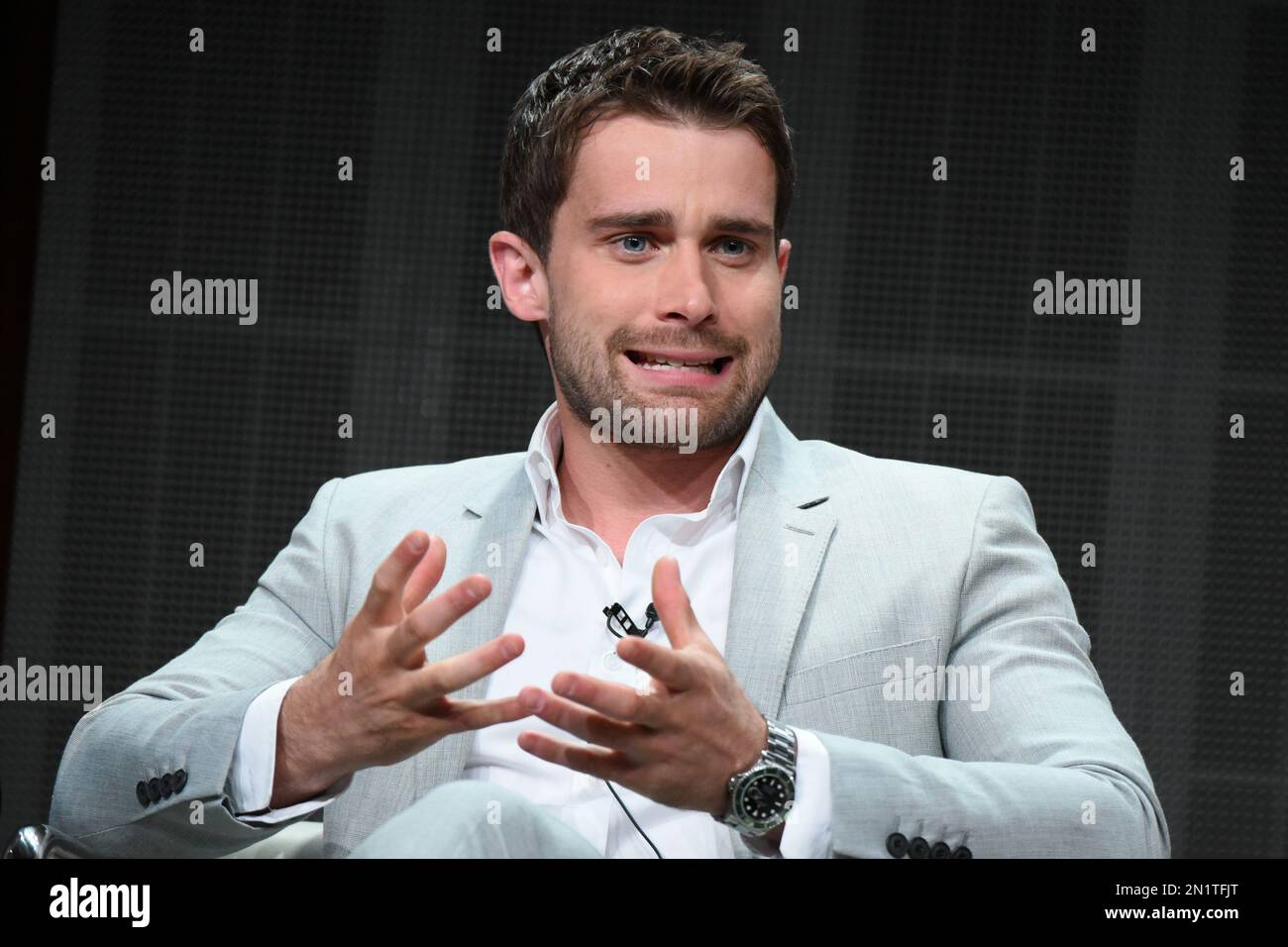 Actor Christian Cooke participates in the "The Art of More” panel at ...