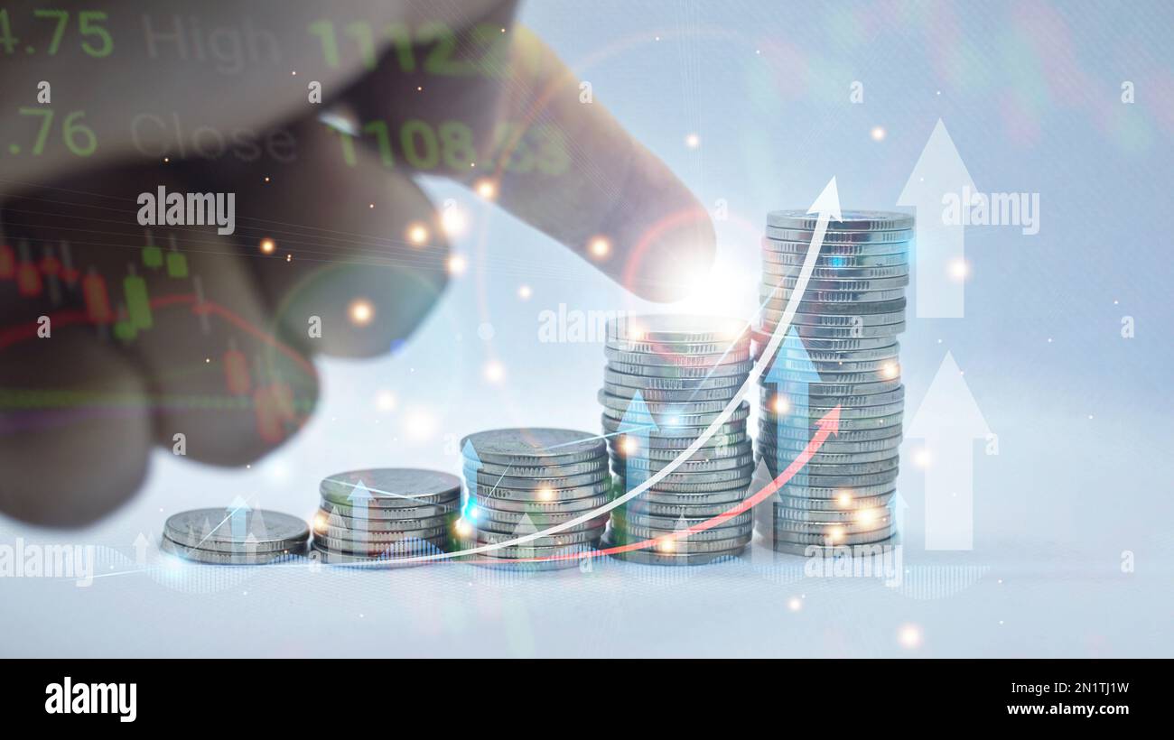 Concept financial market recovery hi-res stock photography and images ...