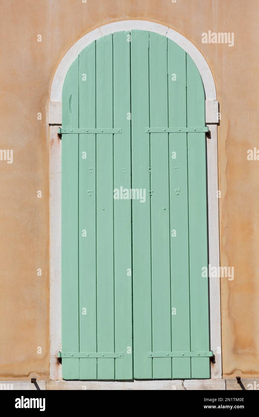 Venetian shuttered window hi-res stock photography and images - Alamy
