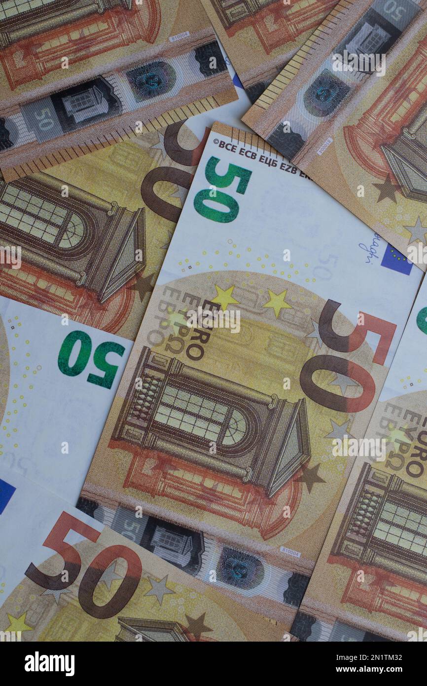 50 euros note hi-res stock photography and images - Alamy