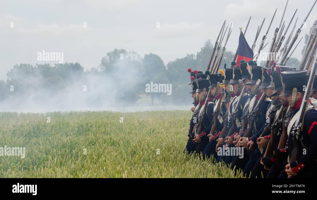 Battle of Waterloo - 18 June 1815 (2022 Stock Photo - Alamy
