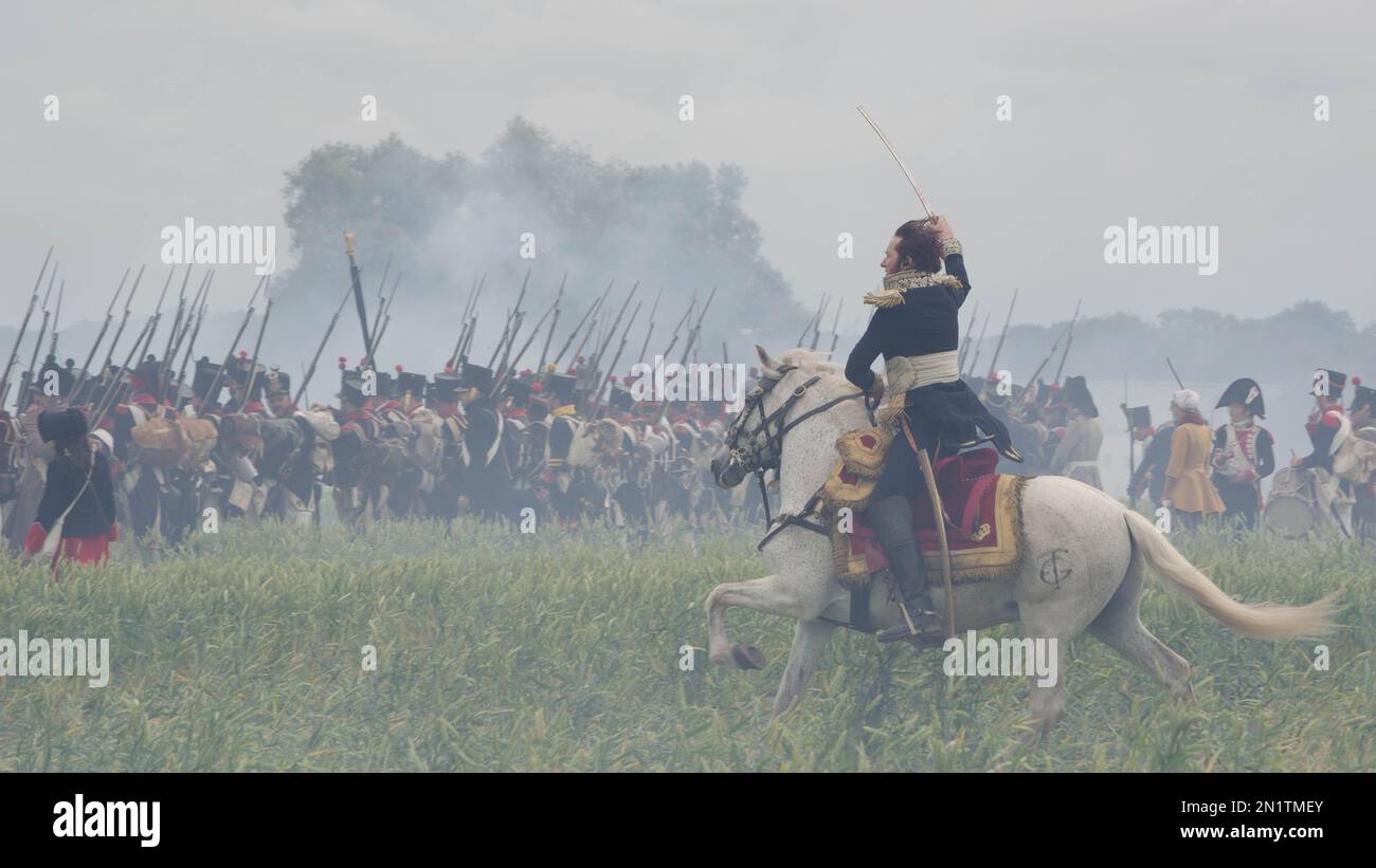 Battle of Waterloo - 18 June 1815 (2022 Stock Photo - Alamy