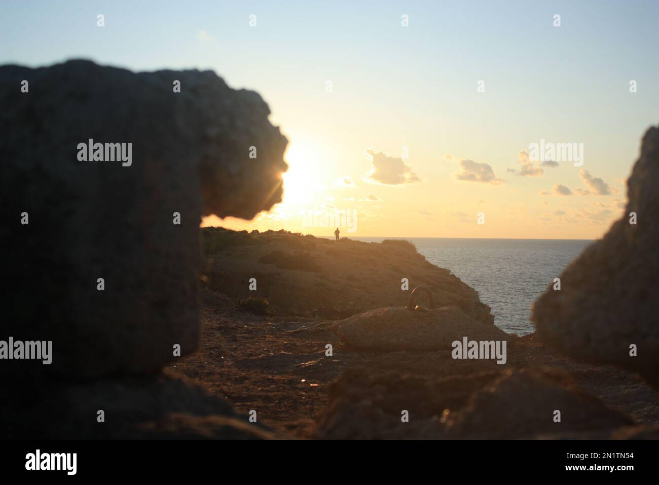 Human sunset image hi-res stock photography and images - Alamy