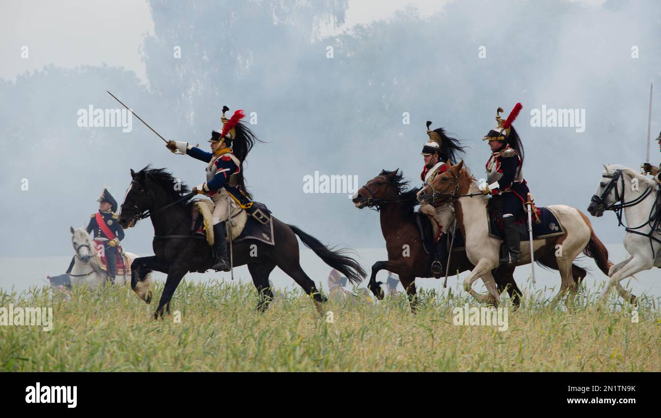 Battle of Waterloo - 18 June 1815 (2022 Stock Photo - Alamy