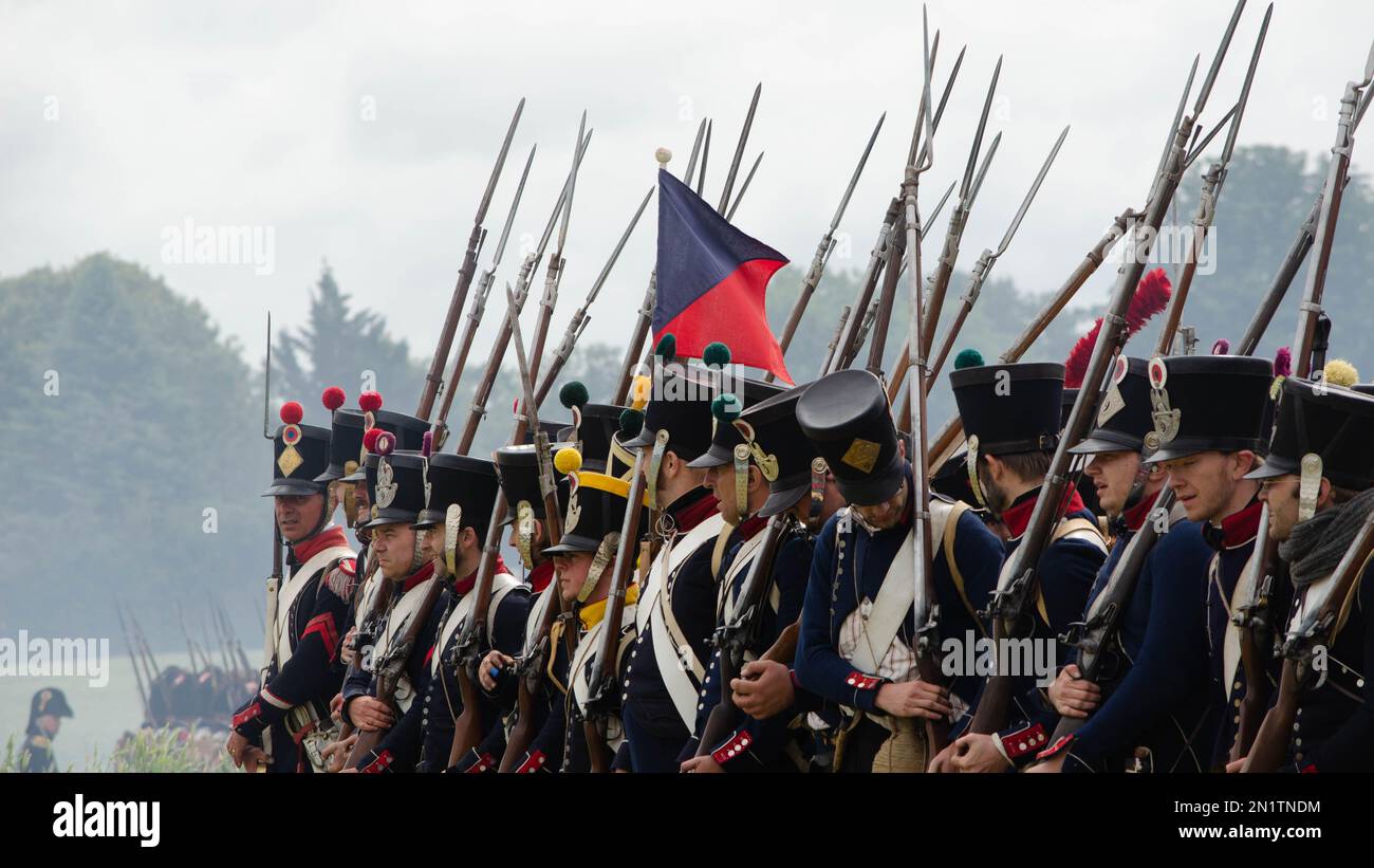 Battle of Waterloo - 18 June 1815 (2022 Stock Photo - Alamy