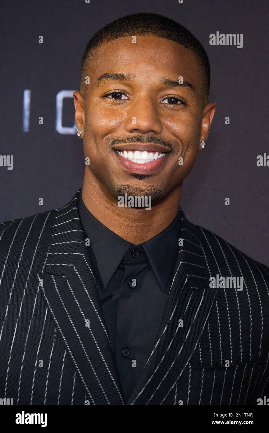 Michael B. Jordan attends the premiere of "Fantastic Four" at the ...