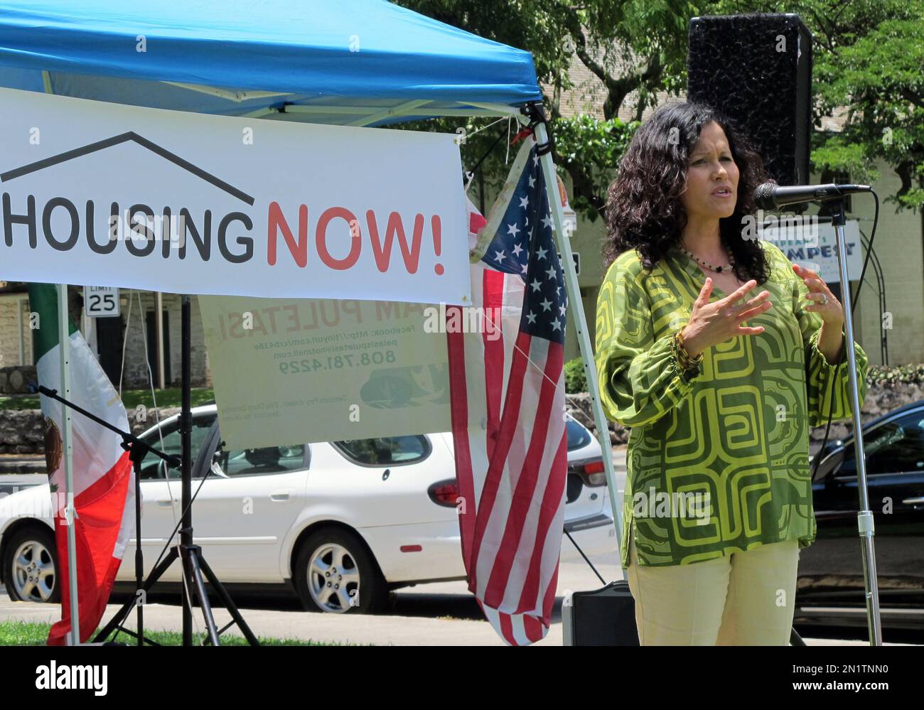 Honolulu City Councilwoman Kymberly Marcos Pine talks about her ...