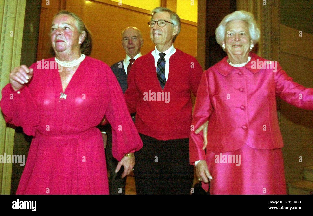 FILE - In this Feb. 21, 2002 file photo, philanthropist and political ...