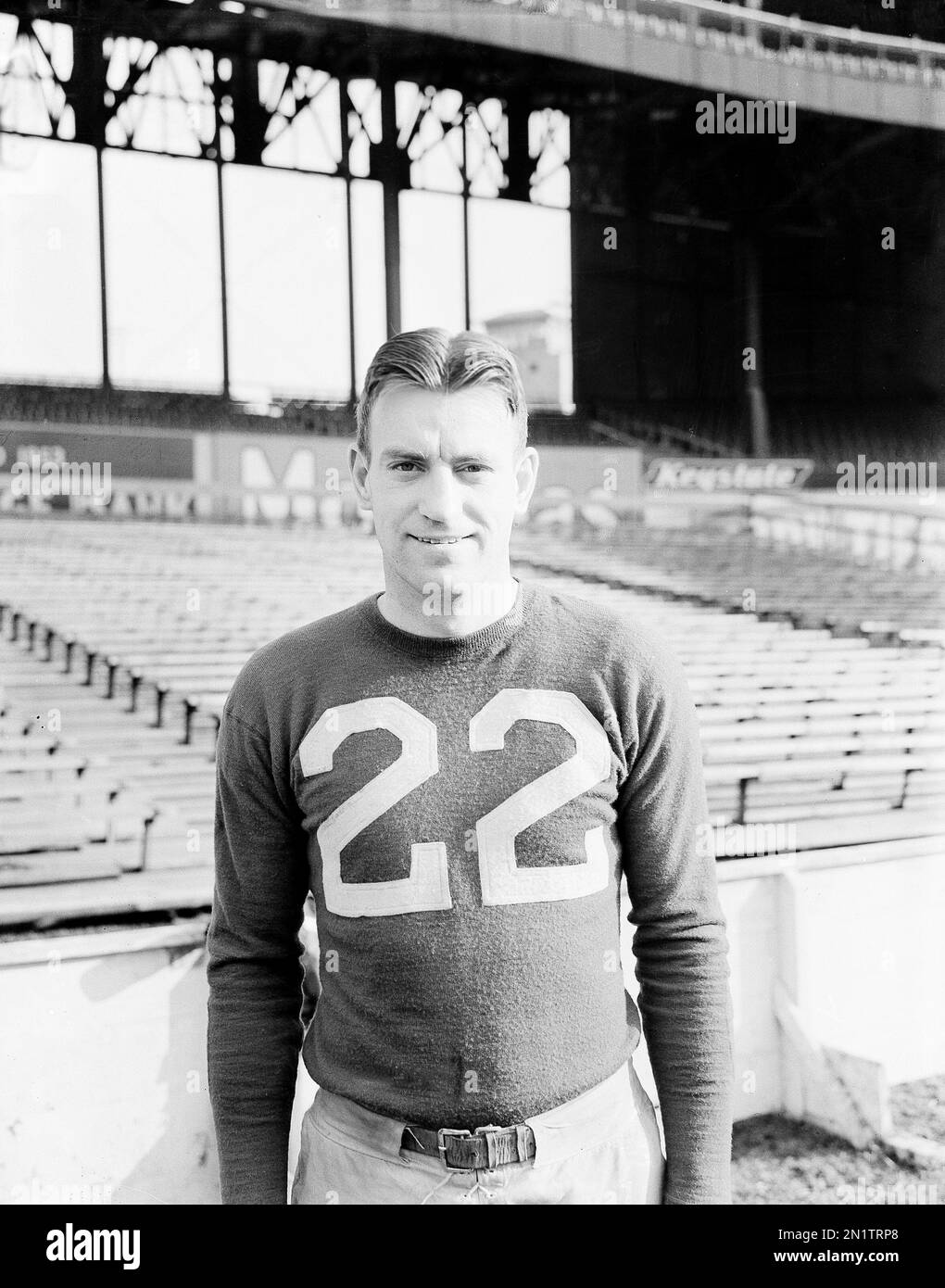 Ed Danowski, champion passer of the NFL and member of the New York ...