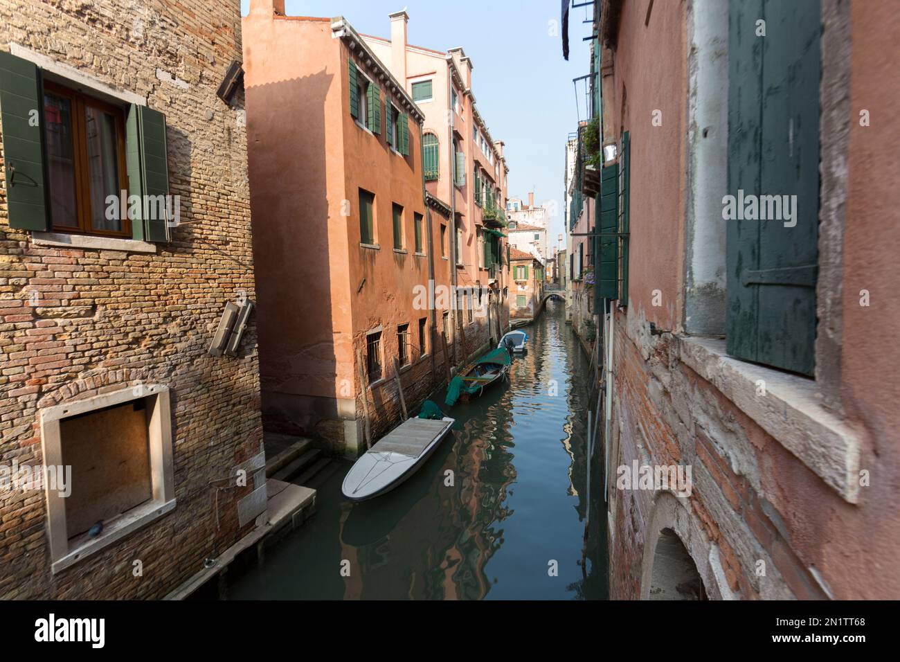 Italy, Venice, buildings and waterways along Rio Marin Stock Photo - Alamy
