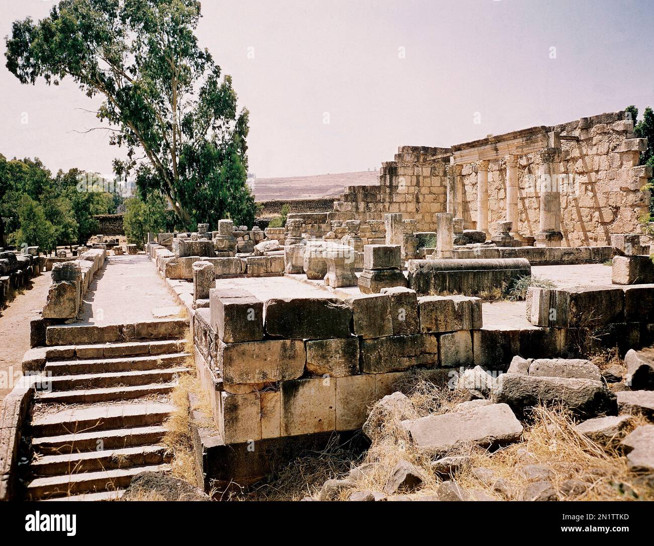 RUINAS DE LA SINAGOGA BLANCA CONSTRUIDA EN LOS SIGLOS III Y IV ...