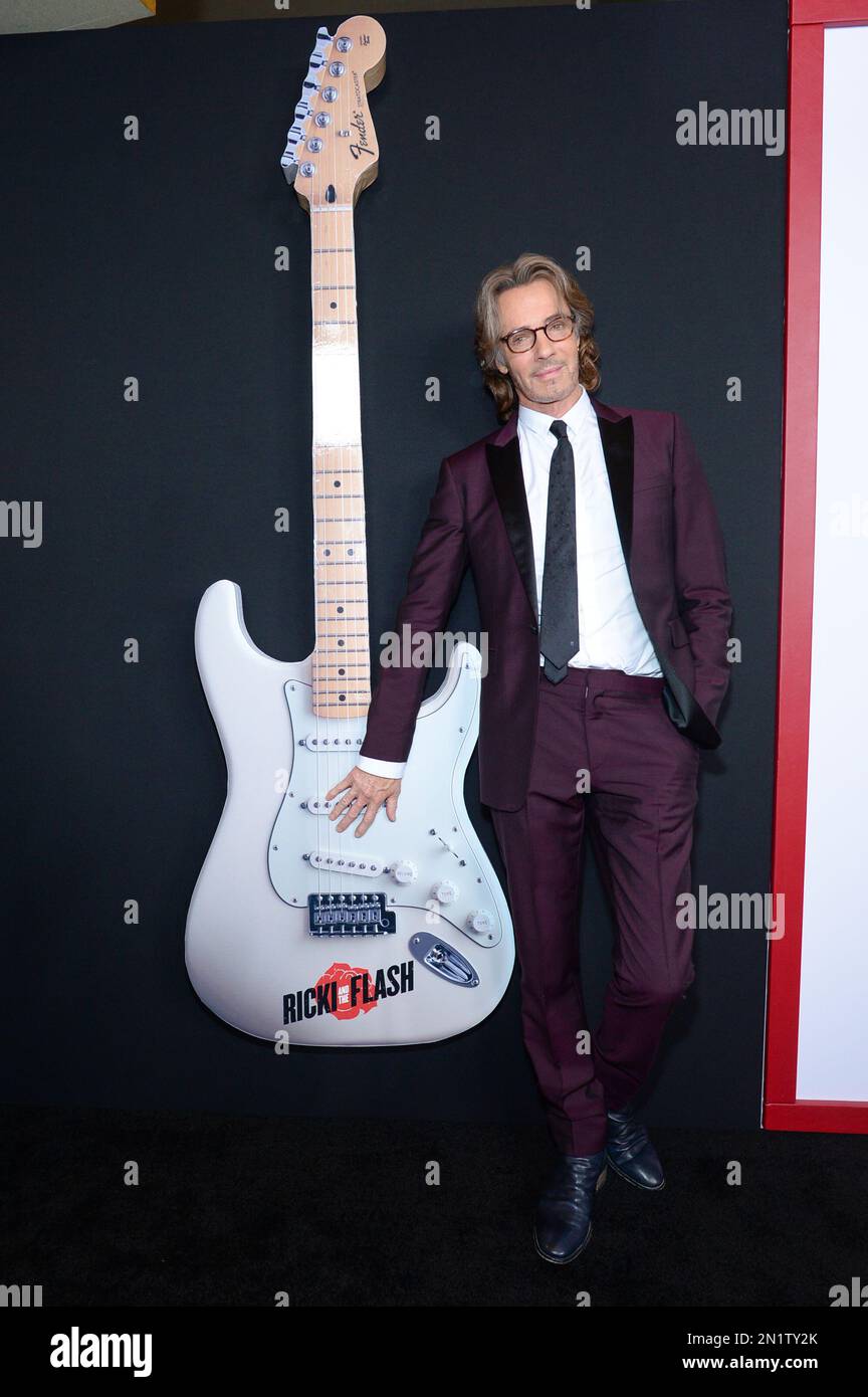 Rick Springfield attends the premiere of "Ricki and the Flash" at AMC ...
