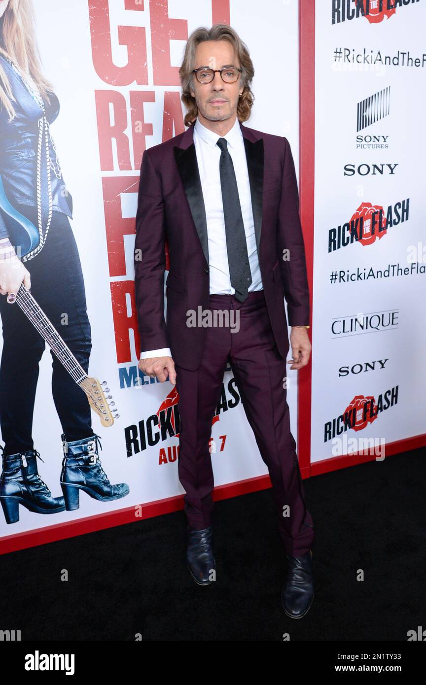 Rick Springfield attends the premiere of "Ricki and the Flash" at AMC ...