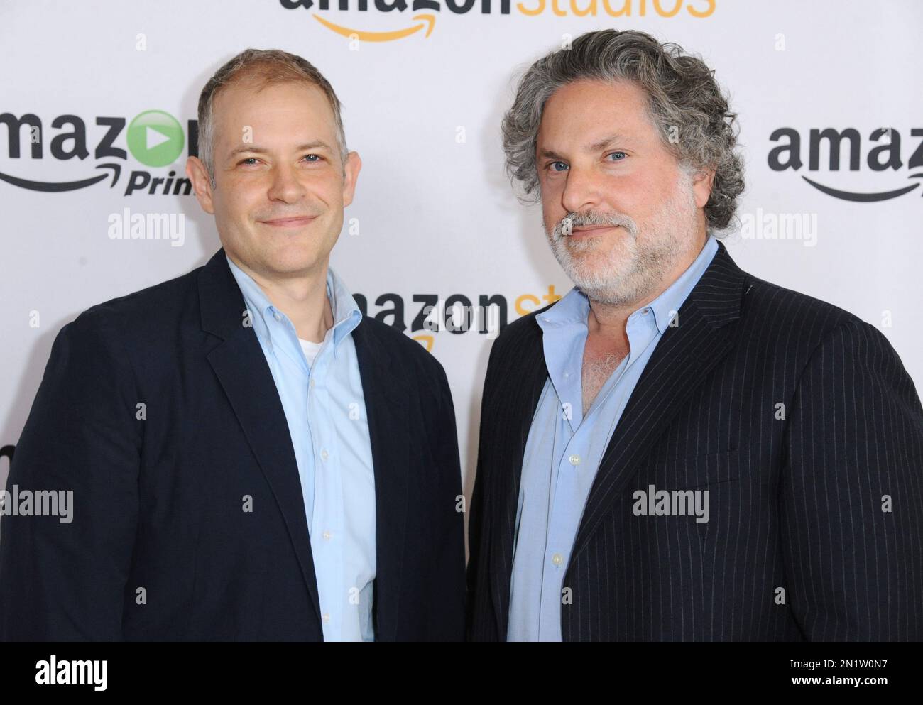 Writer/producers Joe Gangemi, left, and Gregory Jacobs attend the "Red ...