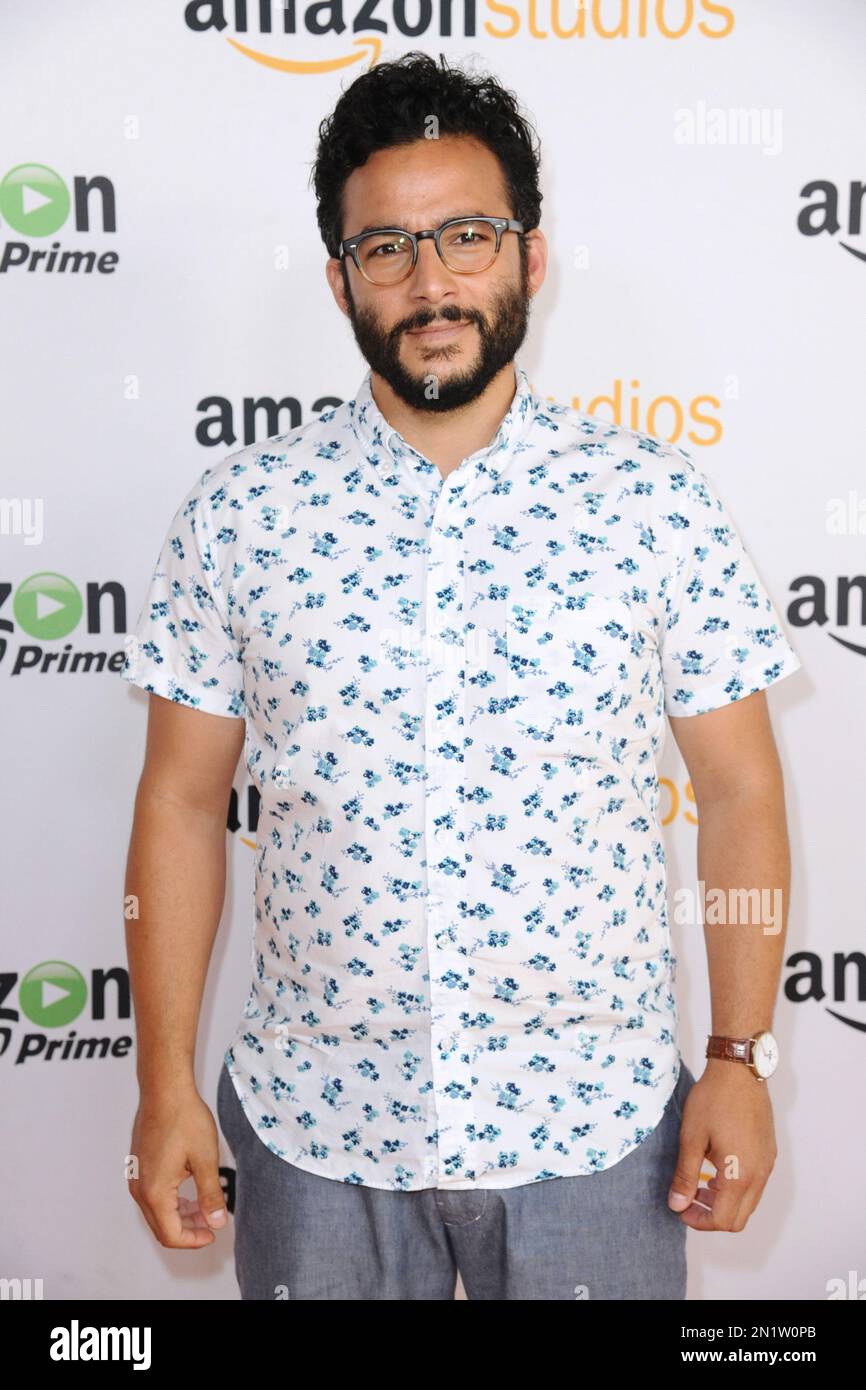 Ennis Esmer attends the "Red Oaks" photo call at the Amazon Summer TCA ...