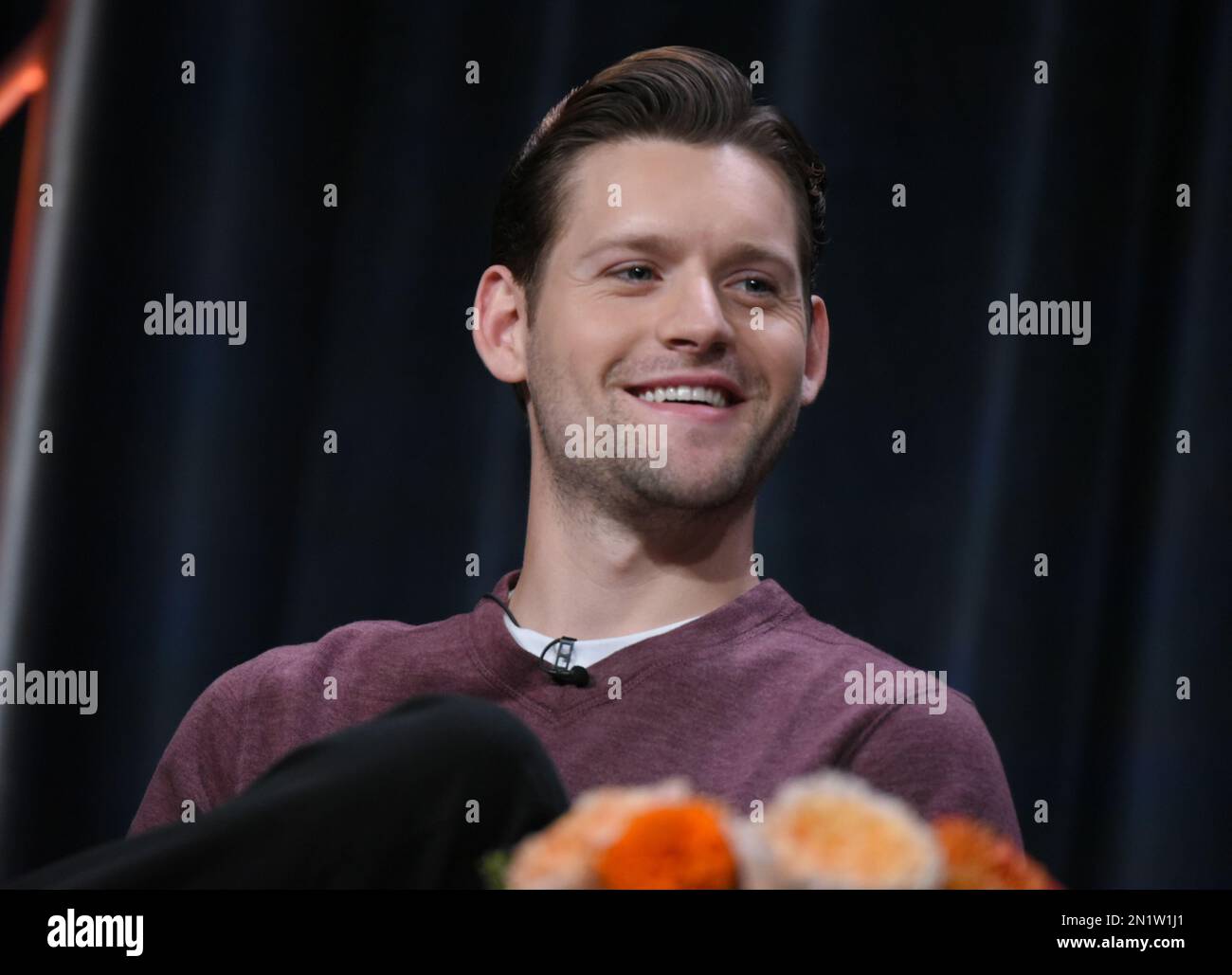 Luke Kleintank participates in "The Man in the High Castle" panel at ...