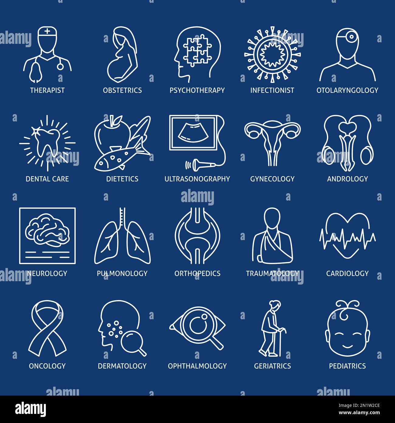 Dietology Stock Vector Images - Alamy