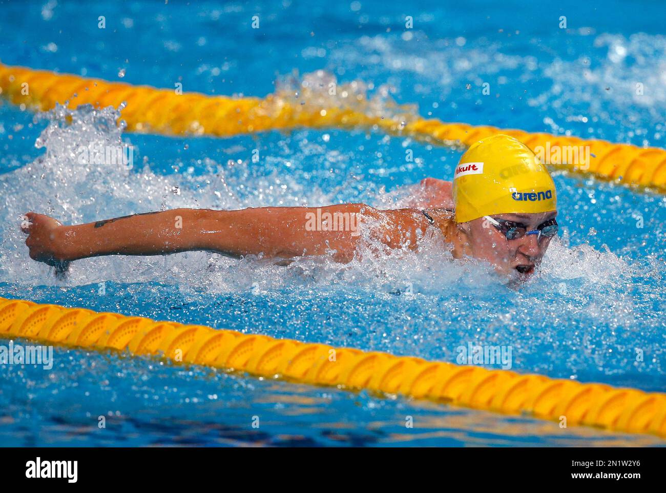 Sweden's gold medal winner Sarah Sjostrom competes to set a new World ...