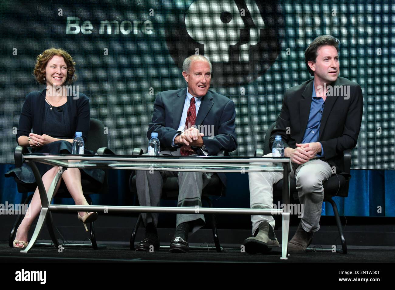 Executive producer Raney Aronson, from left, former FBI special agent ...