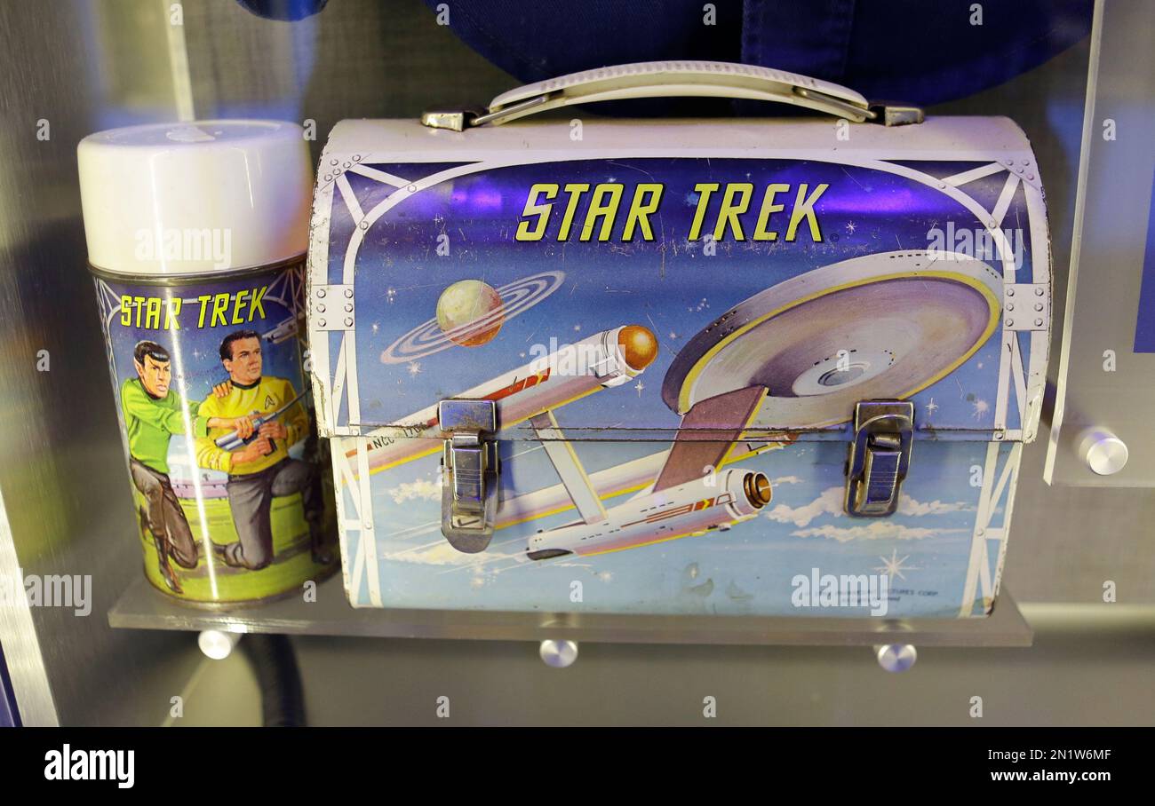In this Tuesday, July 21, 2015 photo, the lunch box astronaut Michael P ...