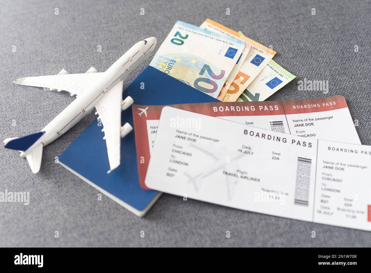 Paper boarding passes hi-res stock photography and images - Alamy