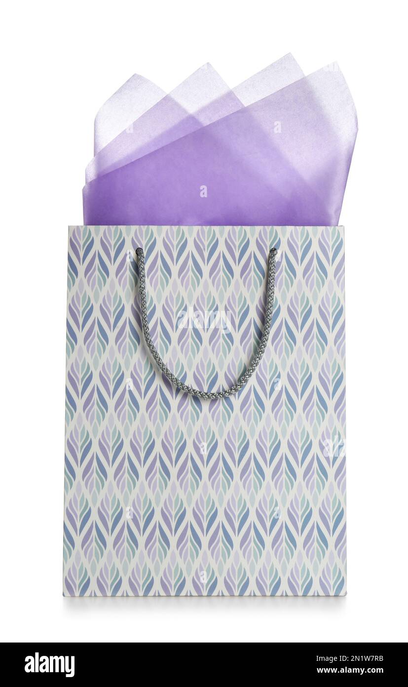 Tissue paper gift bag hi-res stock photography and images - Alamy