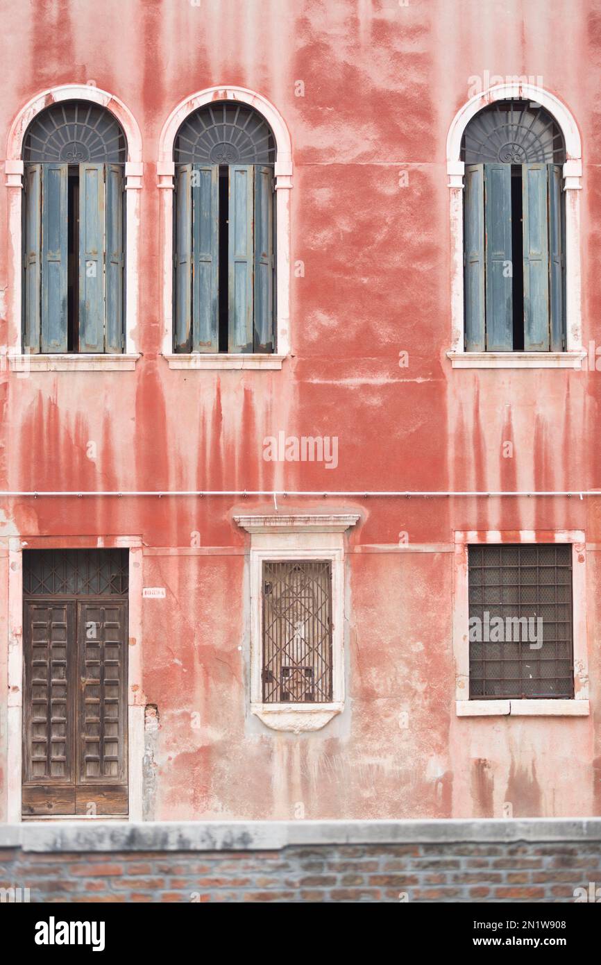 Italy, Venice, Venetian windows Stock Photo - Alamy