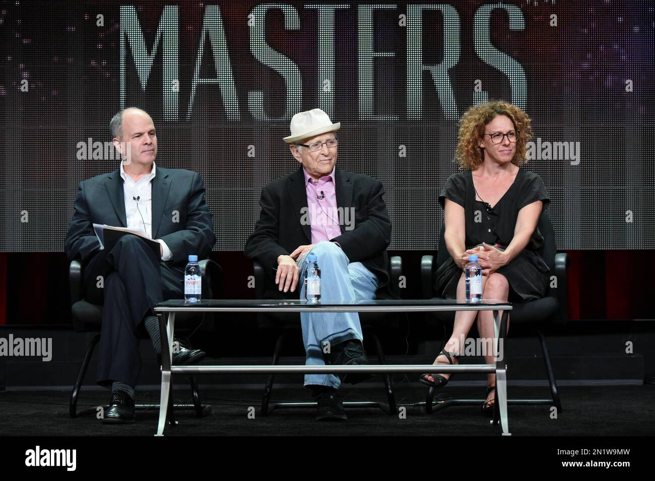 Executive producer Michael Kantor, from left, Norman Lear and filmmaker ...
