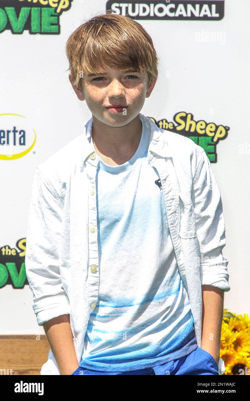 Zeb Sanders attends a special screening of "Shaun the Sheep Movie" at ...