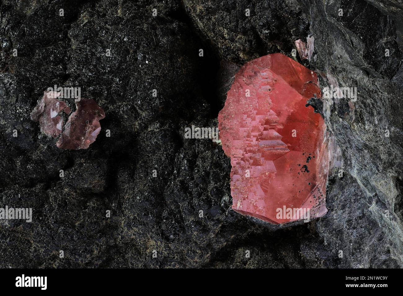 Rhodochrosite matrix hi-res stock photography and images - Alamy
