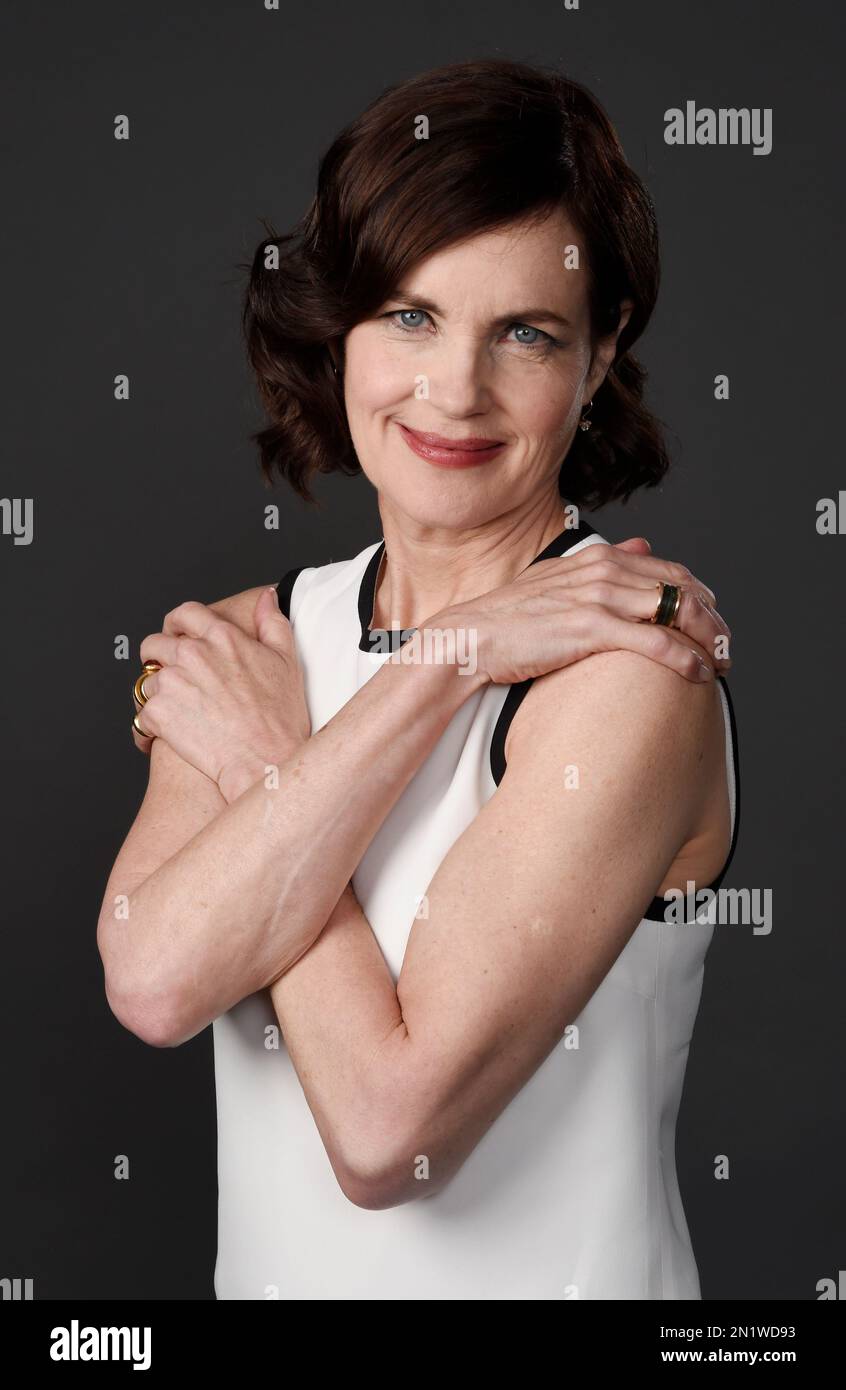 Elizabeth McGovern, a cast member in the PBS series "Downton Abbey ...