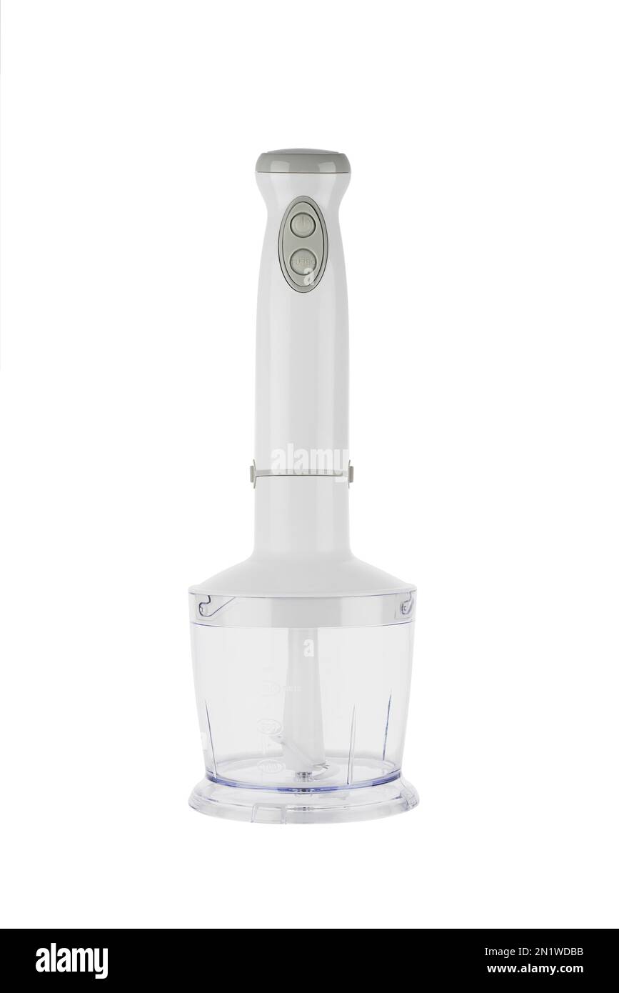 Hand blender isolated on white background. Electric hand blender Stock ...