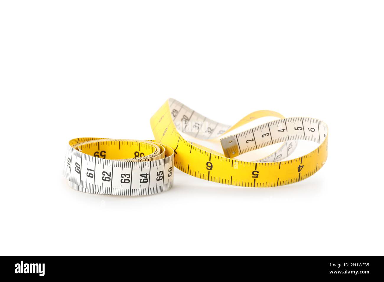 New yellow measuring tape hi-res stock photography and images - Alamy