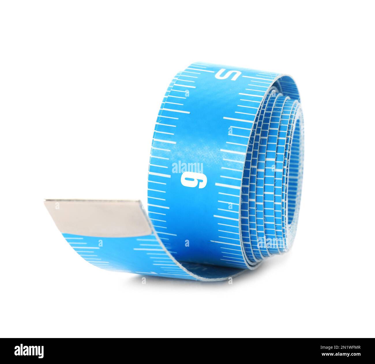 Blue measuring tape hi-res stock photography and images - Alamy
