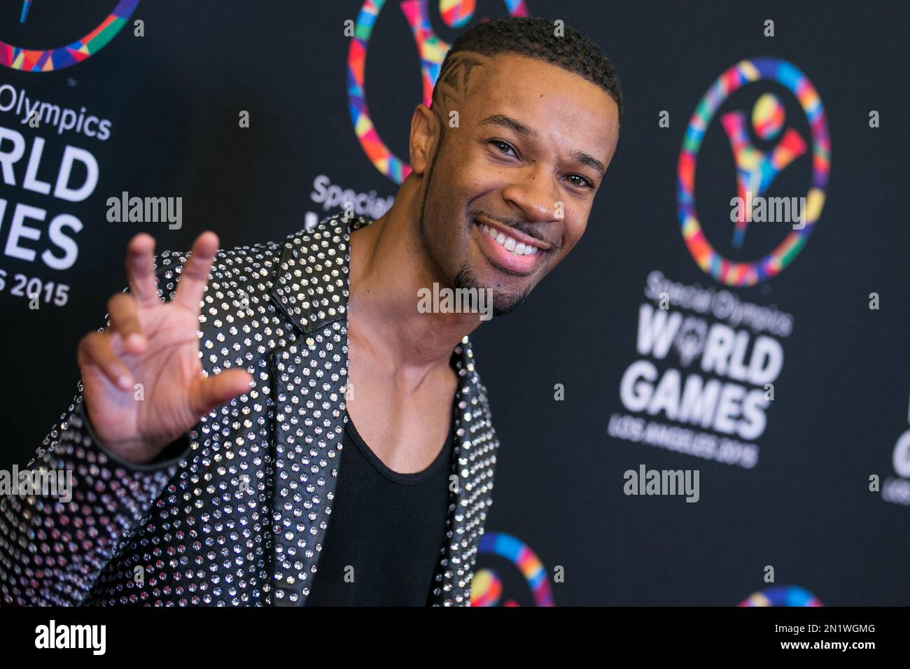 Richard "Richy" Jackson attends the 2015 Special Olympics Celebrity ...