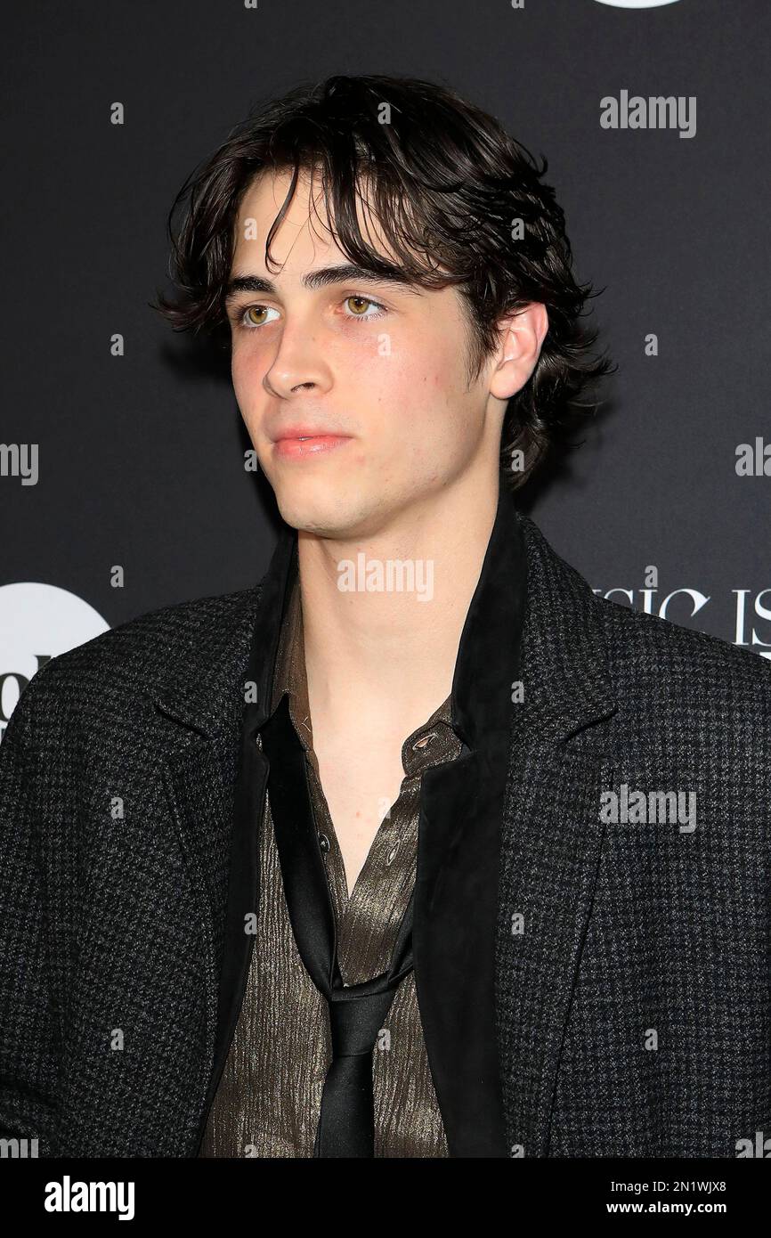 LOS ANGELES - DEC 5: Aidan Bissett at the Universal Music Group's 2023 ...