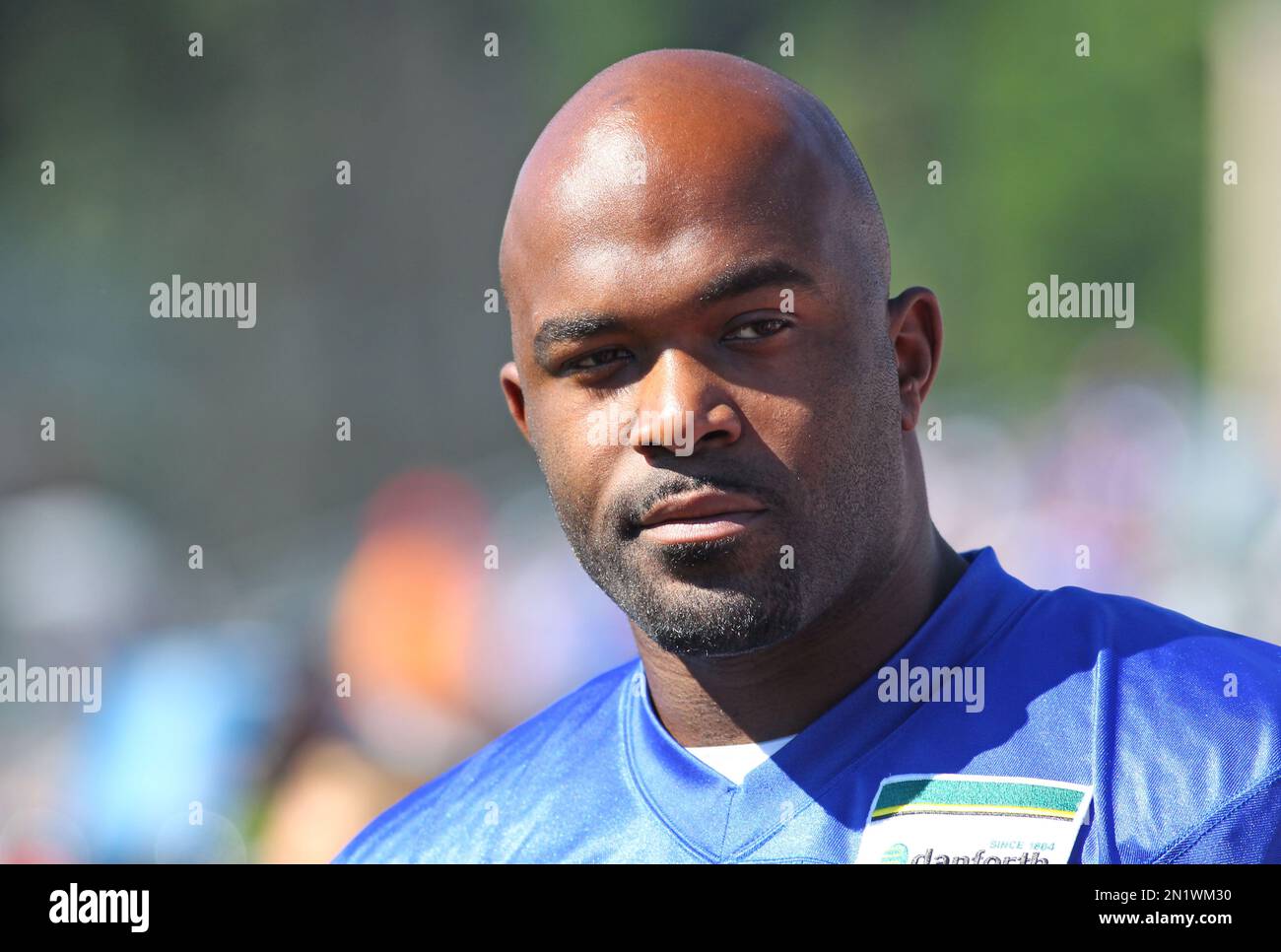 Buffalo Bills defensive end Mario Williams walks onto the field during ...